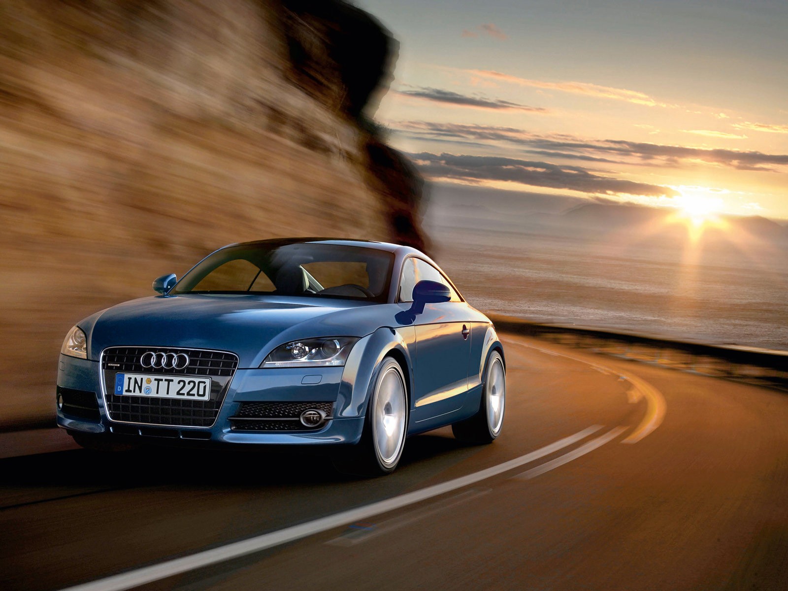 Sundown Audi Wallpapers - Audi Tt 2007 Wallpaper Hd- WallpaperUse