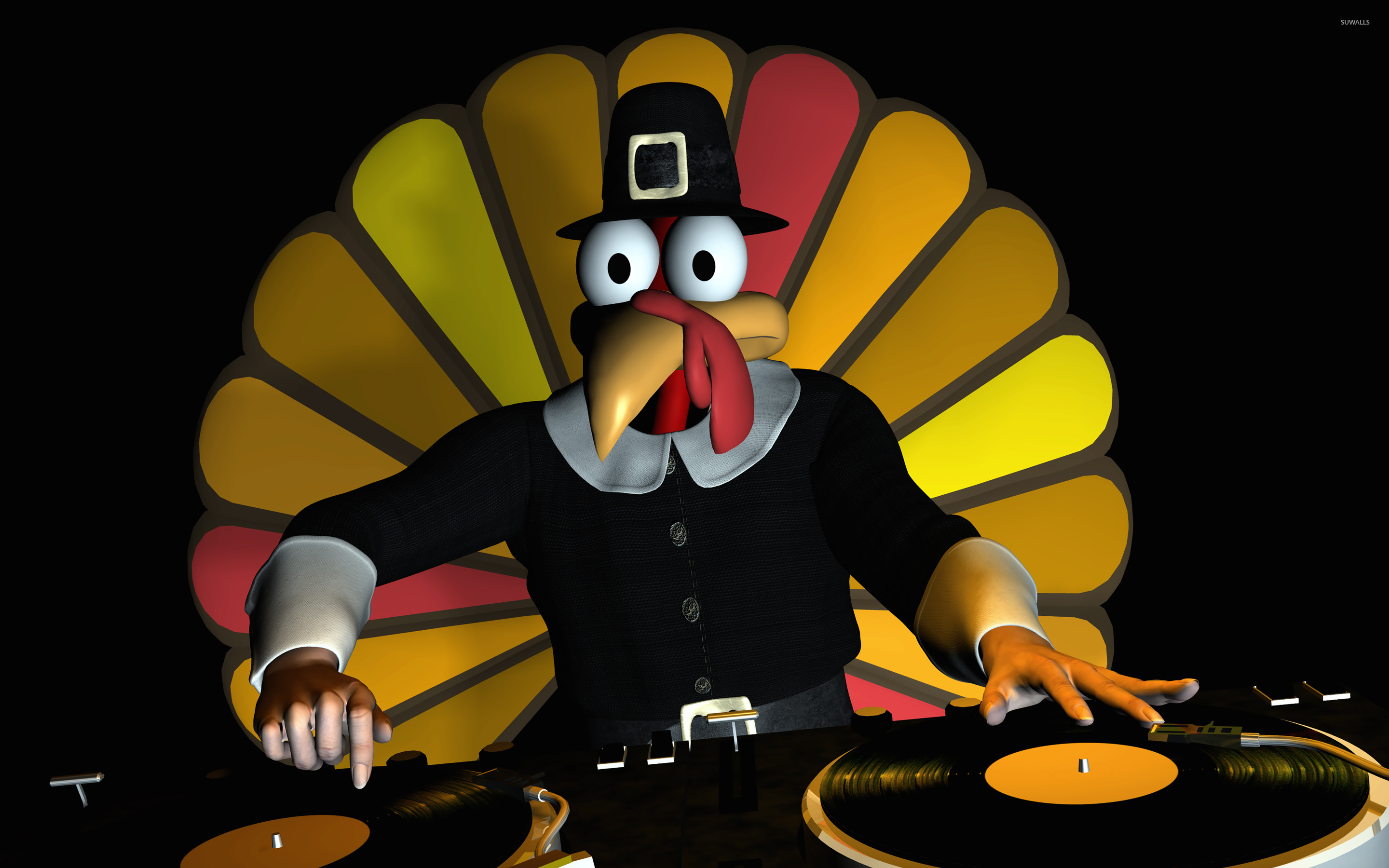 dj wallpaper,disc jockey,cartoon,yellow,animation,music (#45227 ...