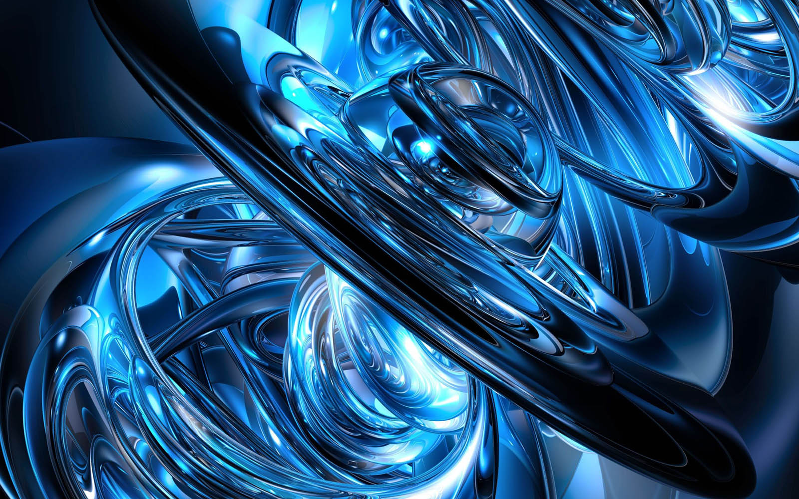 4d wallpaper,blue,cg artwork,water,electric blue,fractal art (#46050 ...