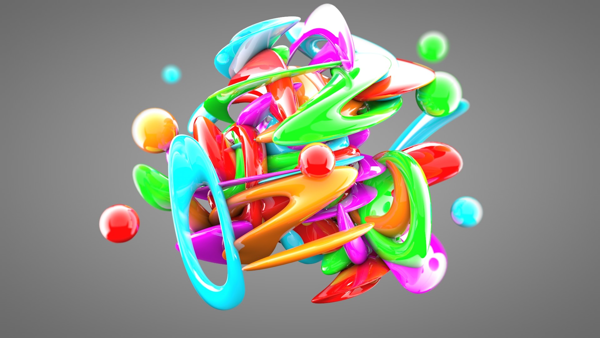 4d wallpaper,graphic design,font,organism,colorfulness,animation ...