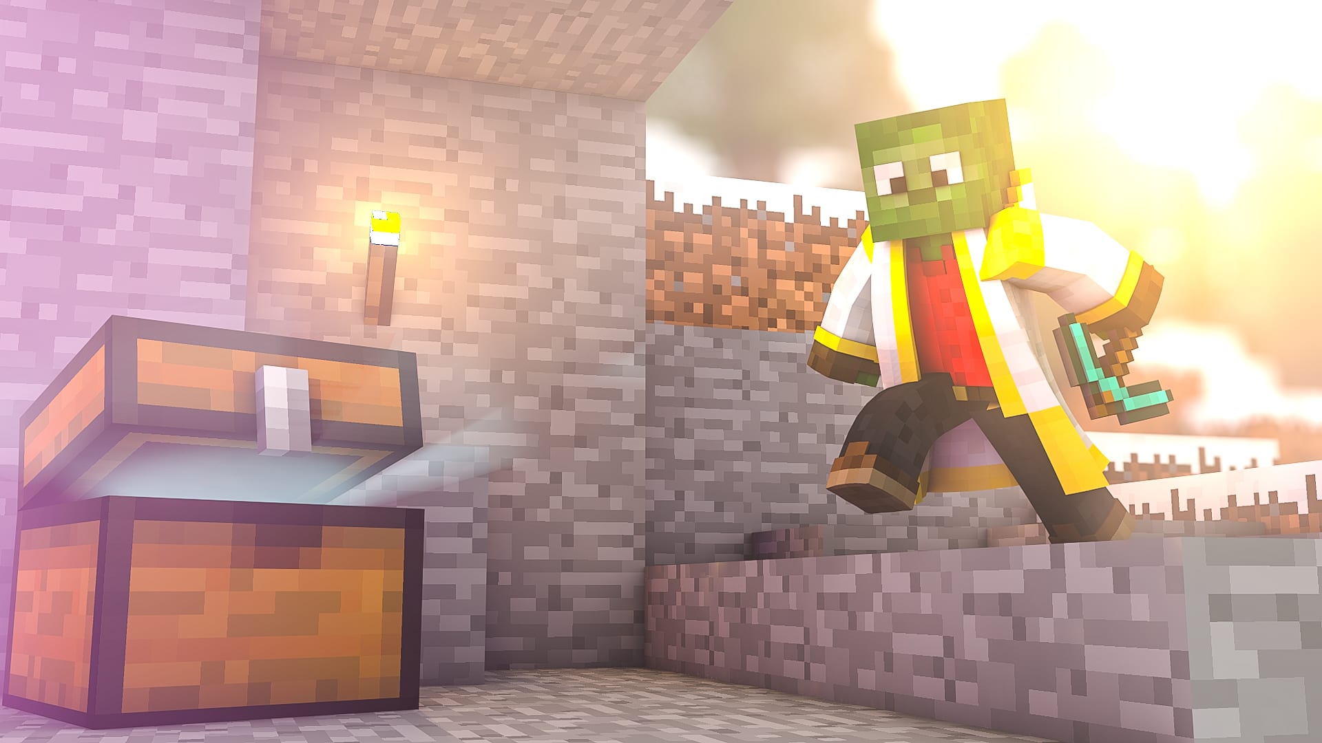 4d wallpaper,room,video game software,brick,adventure game,animation ...