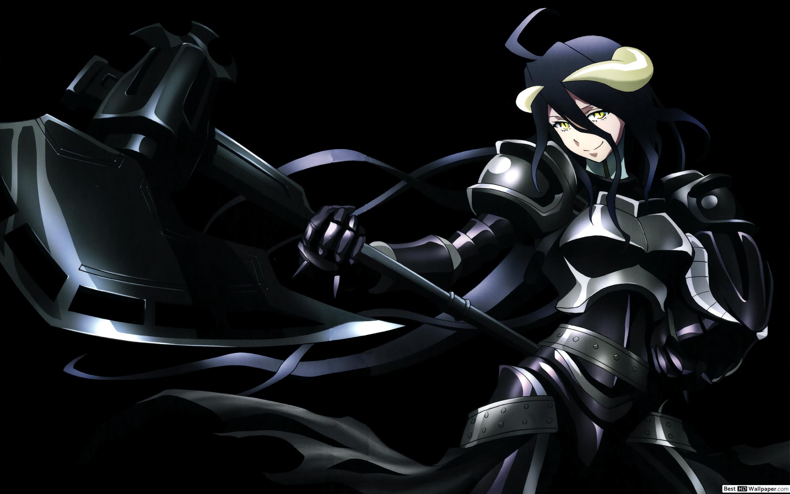 Albedo Overlord- WallpaperUse