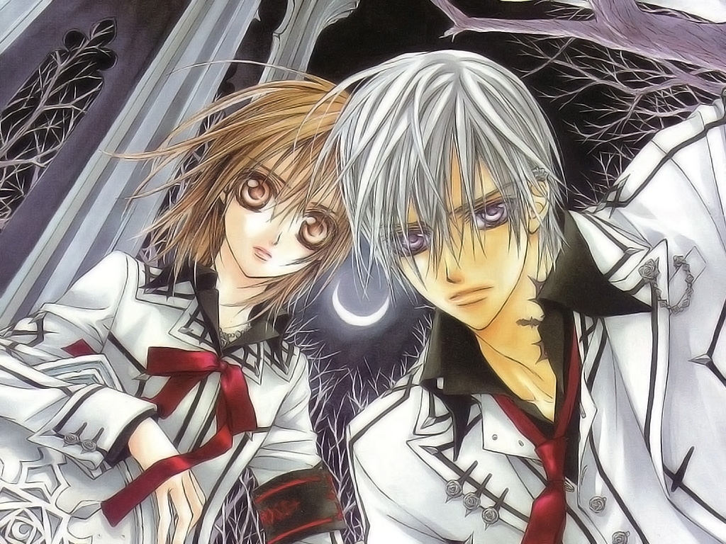 vampire knight wallpaper,cartoon,anime,cg artwork,fiction,illustration ...