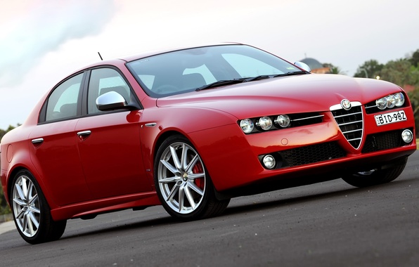 alfa romeo 159 wallpaper,land vehicle,vehicle,car,executive car,red ...