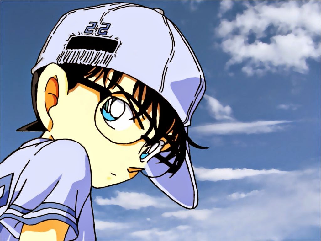 Wallpaper Detective Conan - Flying Bus- WallpaperUse