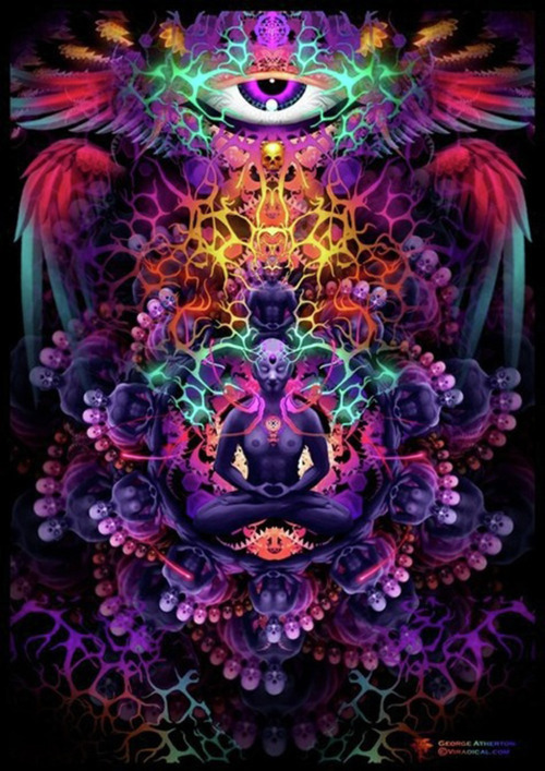 Trippy Entity - Chakra Trippy Third Eye- WallpaperUse