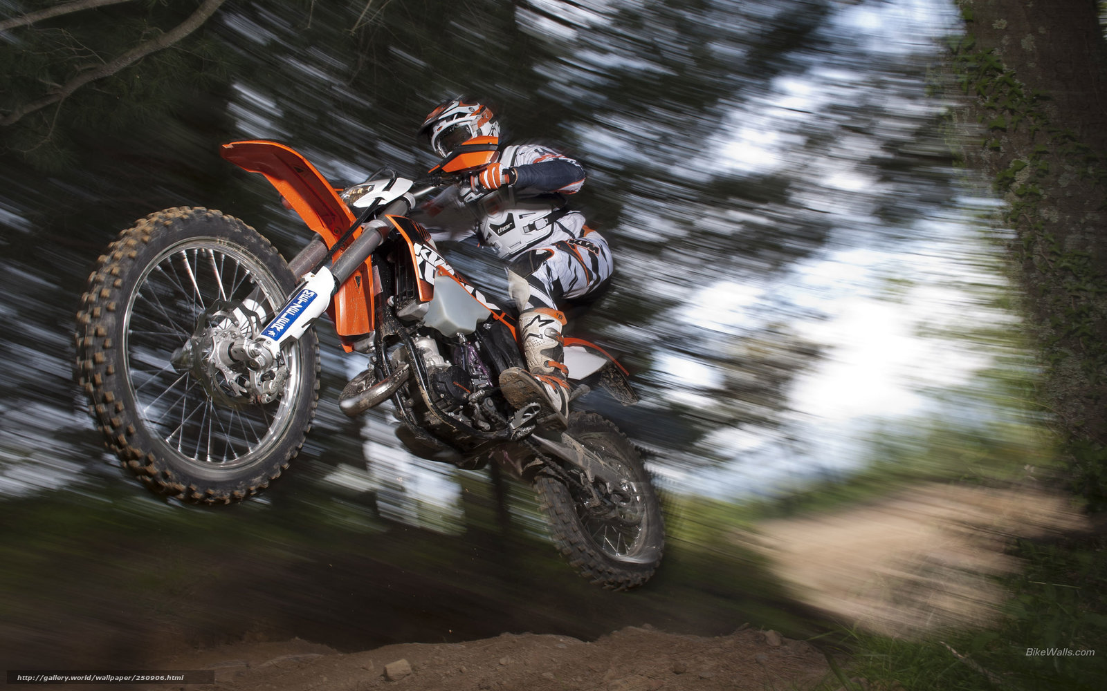 Ktm 125 Exc Background- WallpaperUse