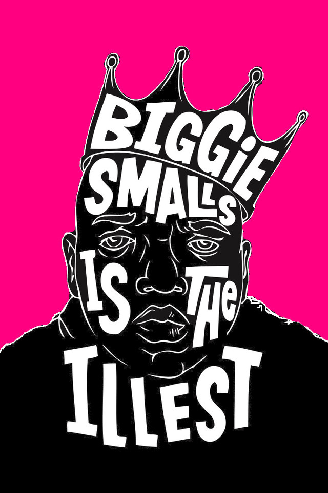 notorious big iphone wallpaper,font,text,pink,t shirt,poster (#413764 ...