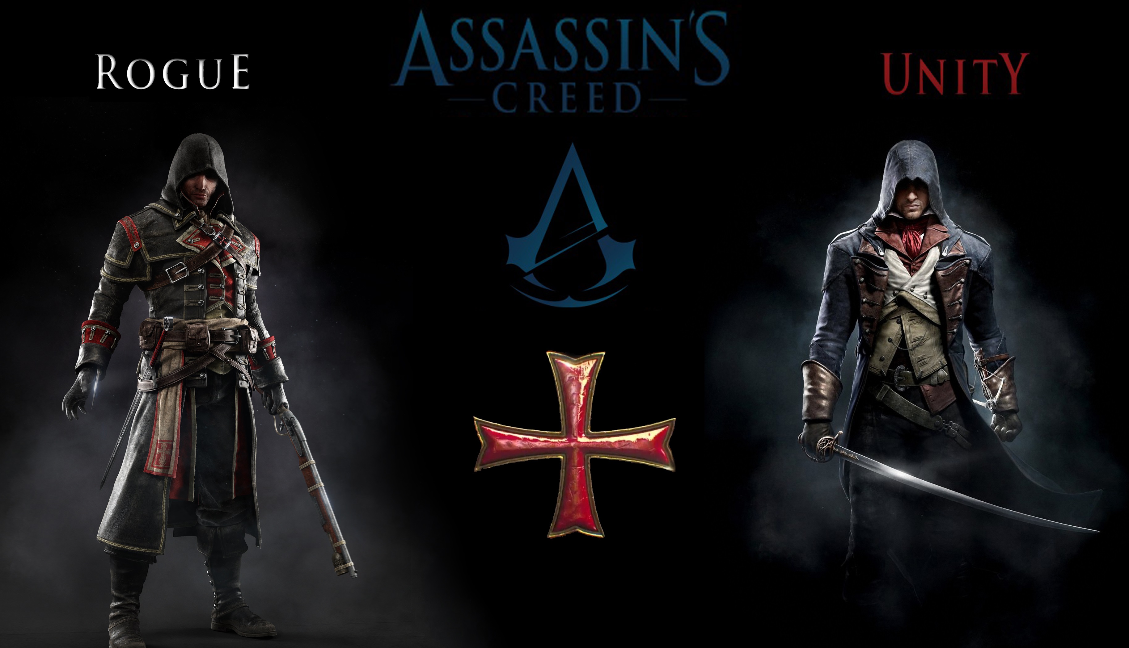 ac unity wallpaper,armour,pc game,action figure,darkness,outerwear ...