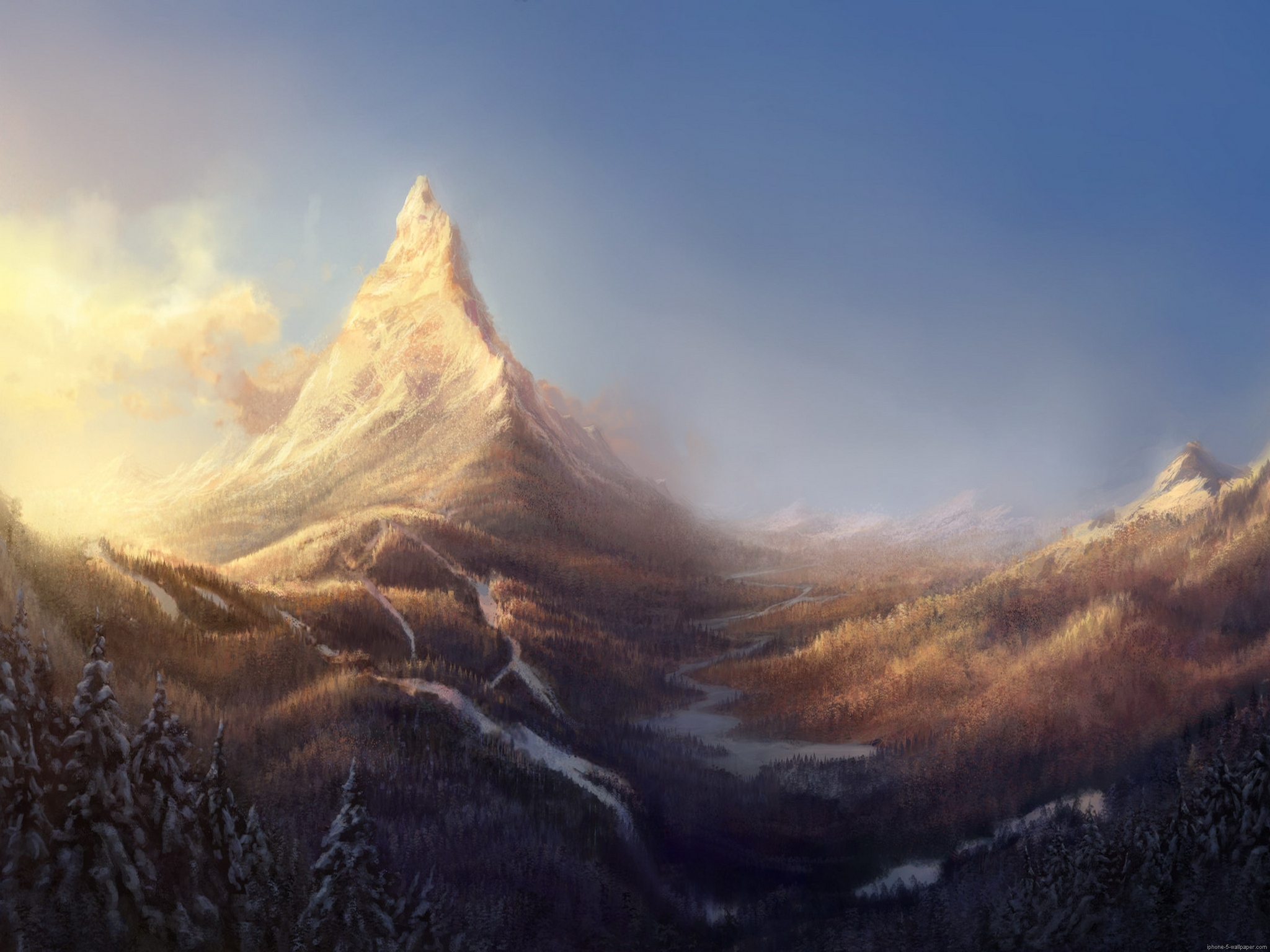 2048x1536 wallpaper hd,sky,nature,mountainous landforms,natural ...