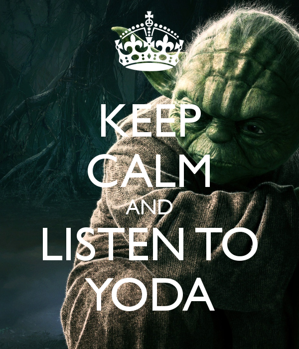 Yoda Wallpaper Iphone - Keep Calm And Carry- WallpaperUse