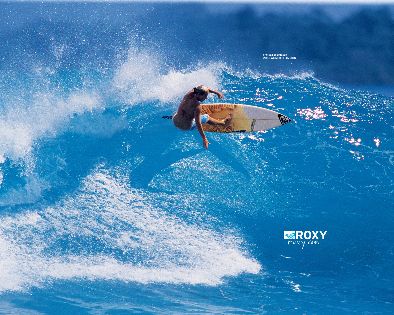 Roxy Surfing- WallpaperUse