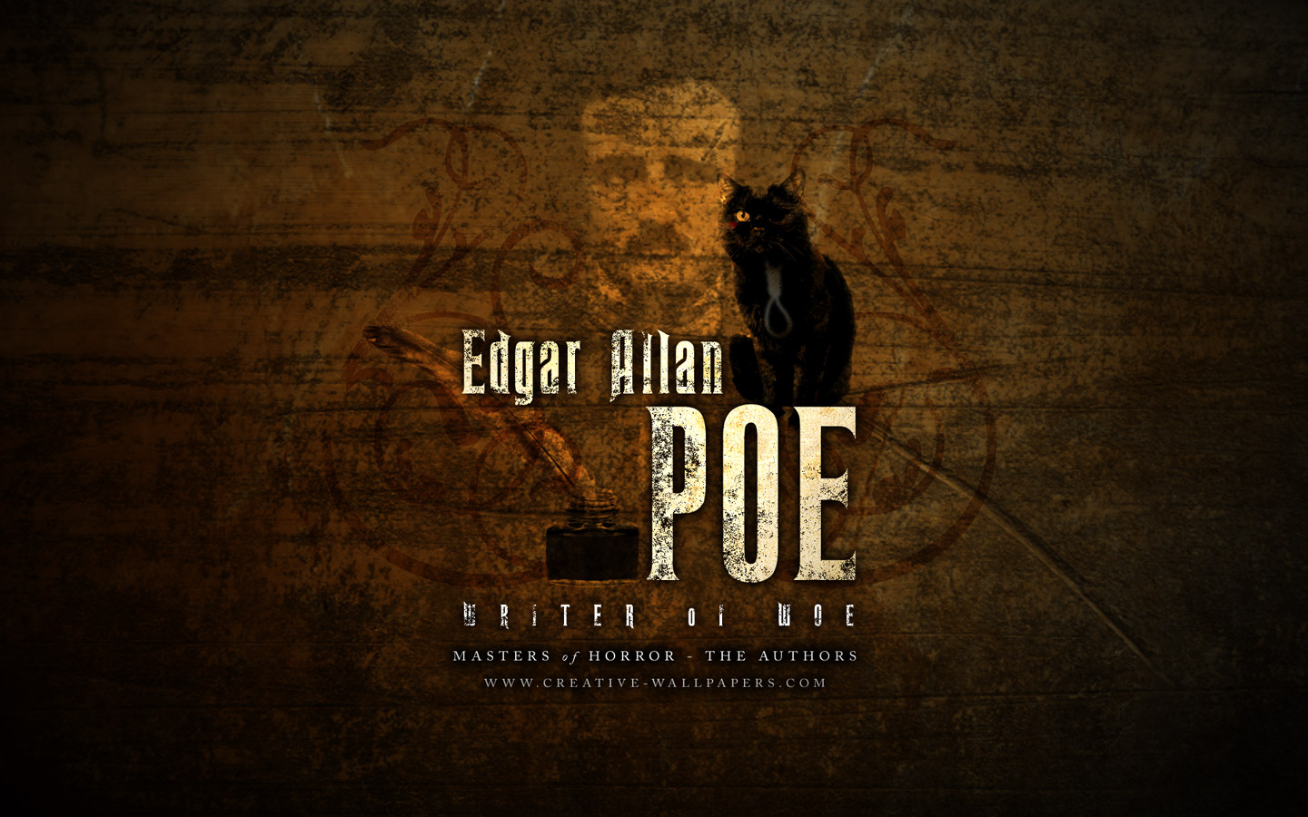 edgar allan poe tapete,text,schriftart,film,poster,grafikdesign ...