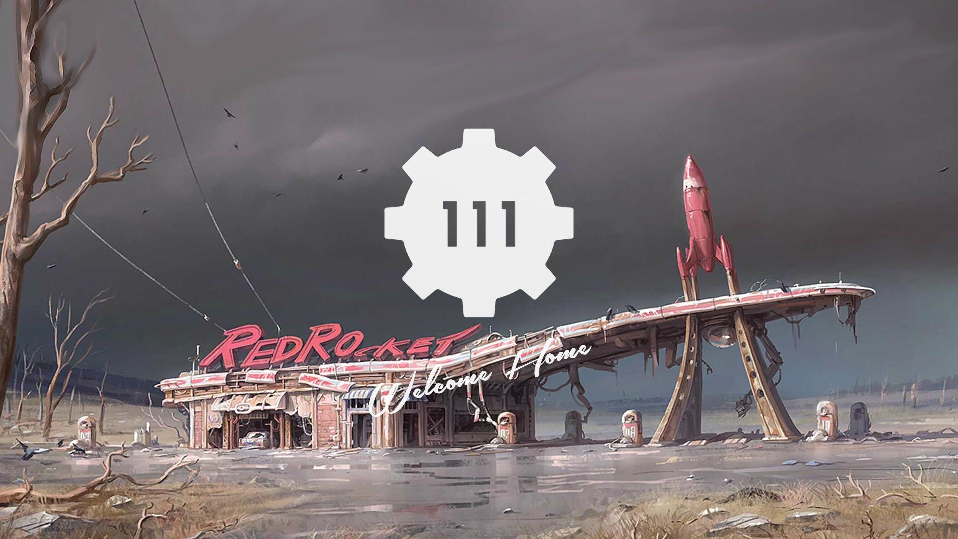 Fallout 4 Concept Art Wallpaper Images Data-src - Fallout 4 Red Rocket ...