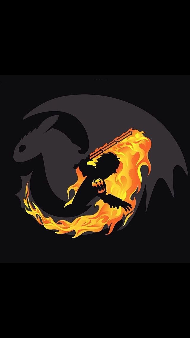 toothless iphone wallpaper,flame,orange,illustration,t shirt,fire ...