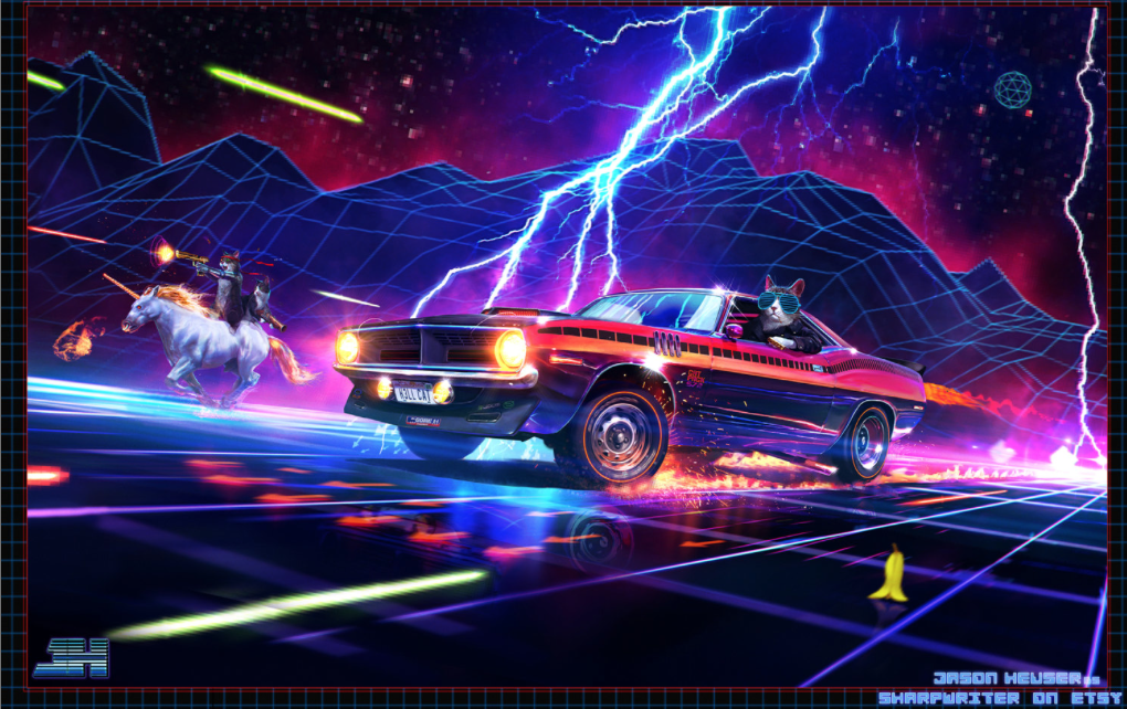 Kung Fury Wallpaper Hd- WallpaperUse