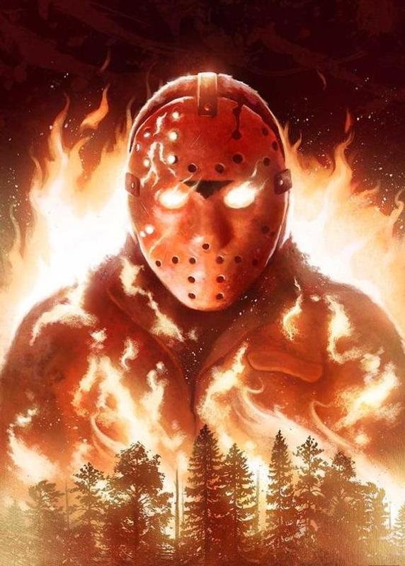jason voorhees iphone wallpaper,fictional character,illustration ...