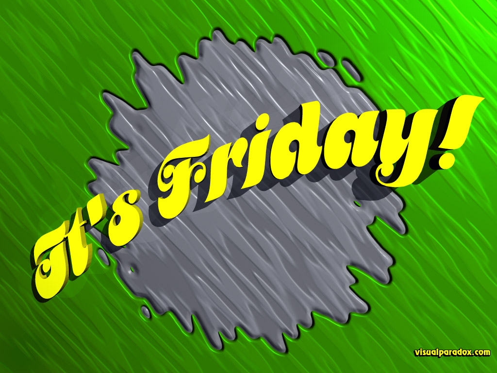 friday wallpaper,green,text,font,yellow,logo (#433993) - WallpaperUse