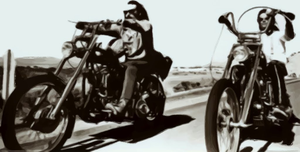 Peter Fonda Easy Rider Poster- WallpaperUse