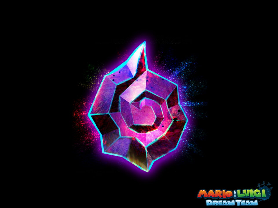 Antasma S Gem - Mario And Luigi Dream Team Gem- WallpaperUse