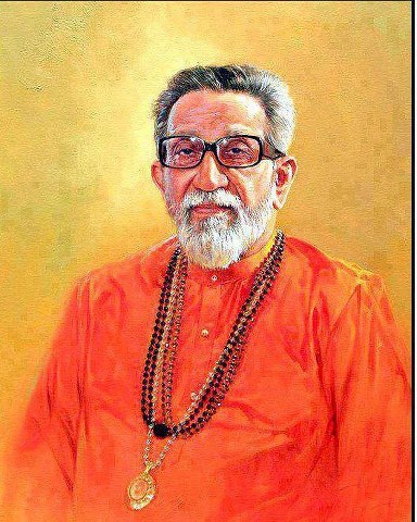 balasaheb thakre wallpaper,guru,portrait,elder,painting,self portrait ...