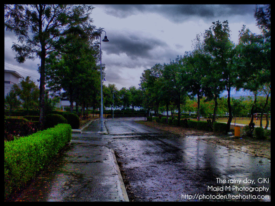 Rainy Weather Desktop Wallpaper - Beautiful Rain Weather- WallpaperUse