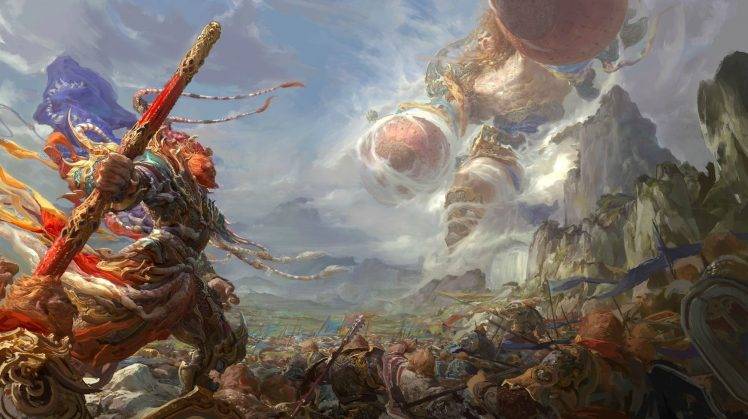 chirag wallpaper,action adventure game,cg artwork,mythology,strategy ...