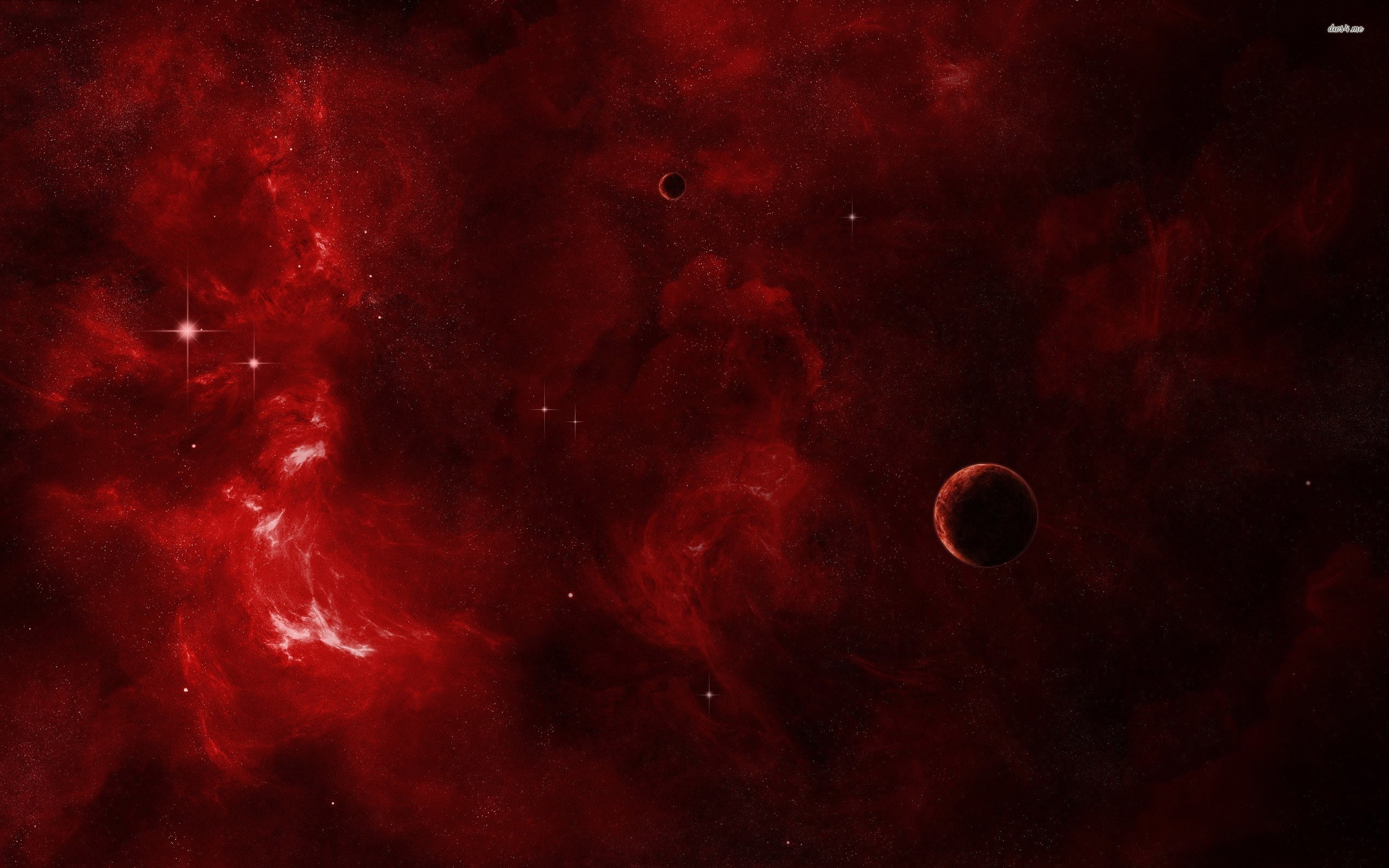 Red Galaxy Wallpaper- WallpaperUse