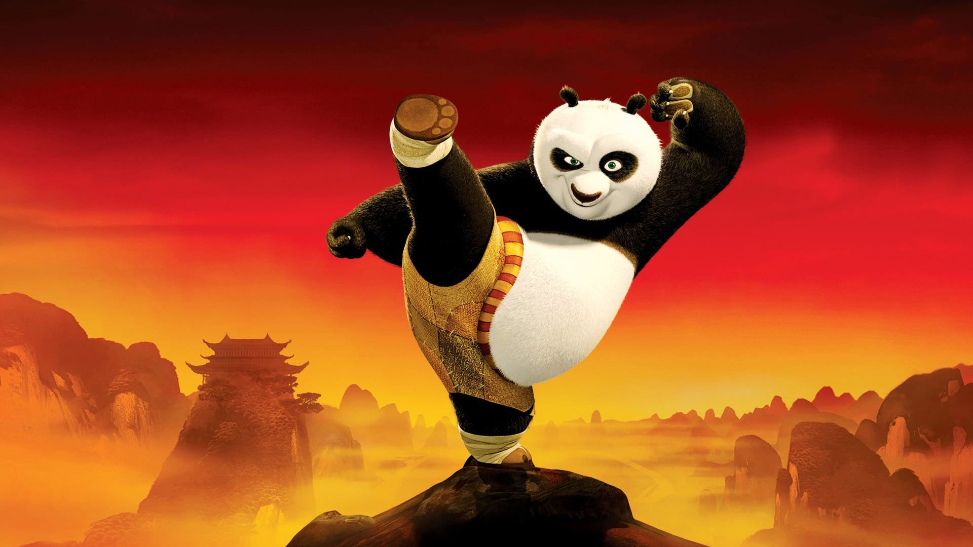 kung fu panda sfondo del desktop,panda,cartone animato,kung fu ...