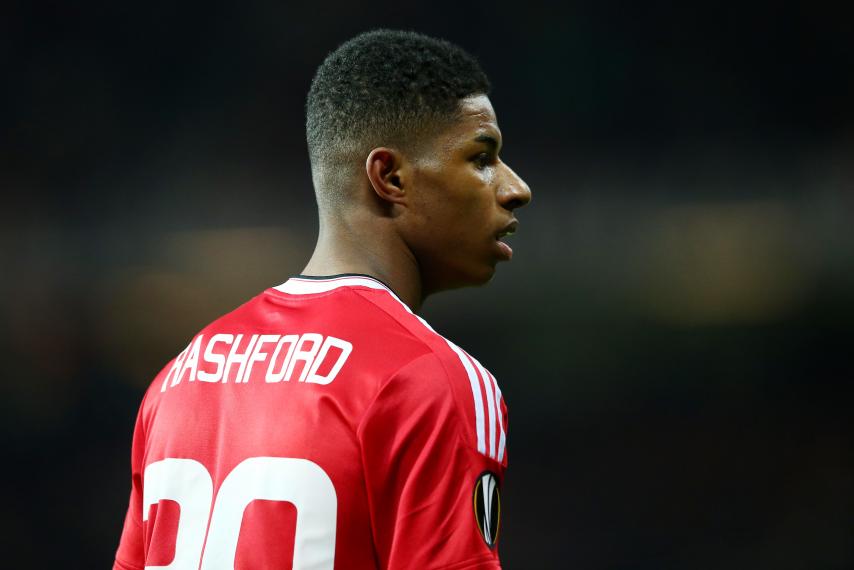 Marcus Rashford Wallpaper-6 - Marcus Rashford Head Shape- WallpaperUse