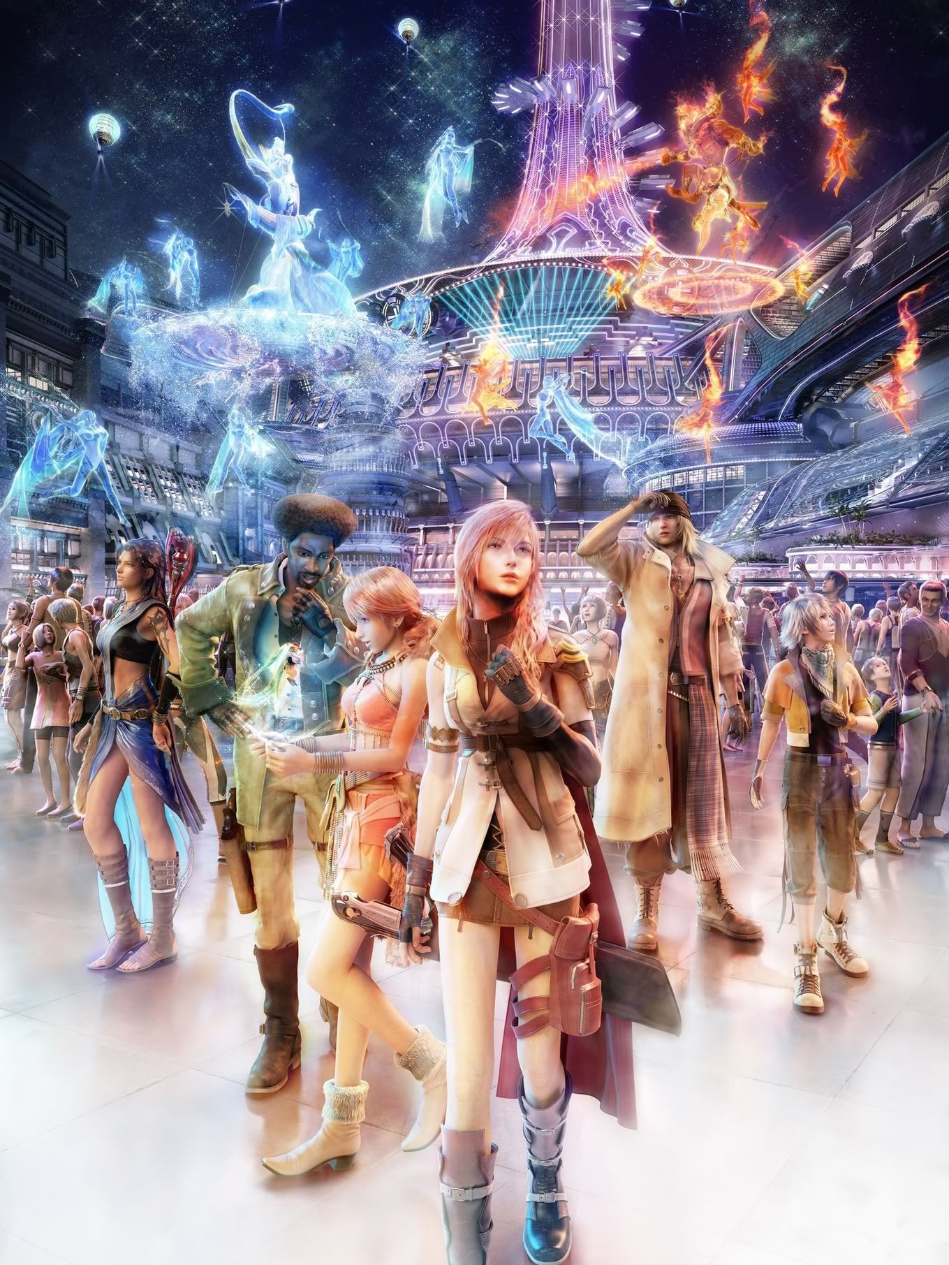 Lightning Artwork Final Fantasy Xiii - Final Fantasy Xiii Artwork ...