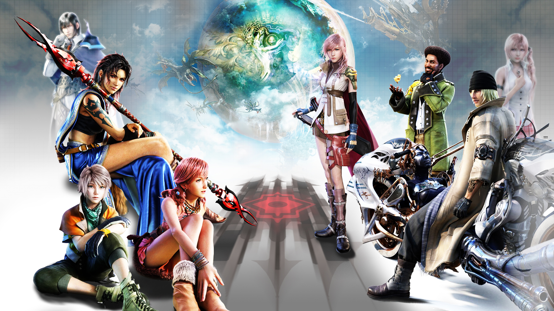 Ffxiii Wallpaper Everyone By Thuytranffx - Final Fantasy 13 Обои ...