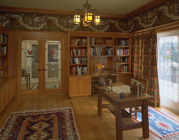 By Roxanne Reynolds Lair On Craftsman Bungalow Interiors - Arts And ...