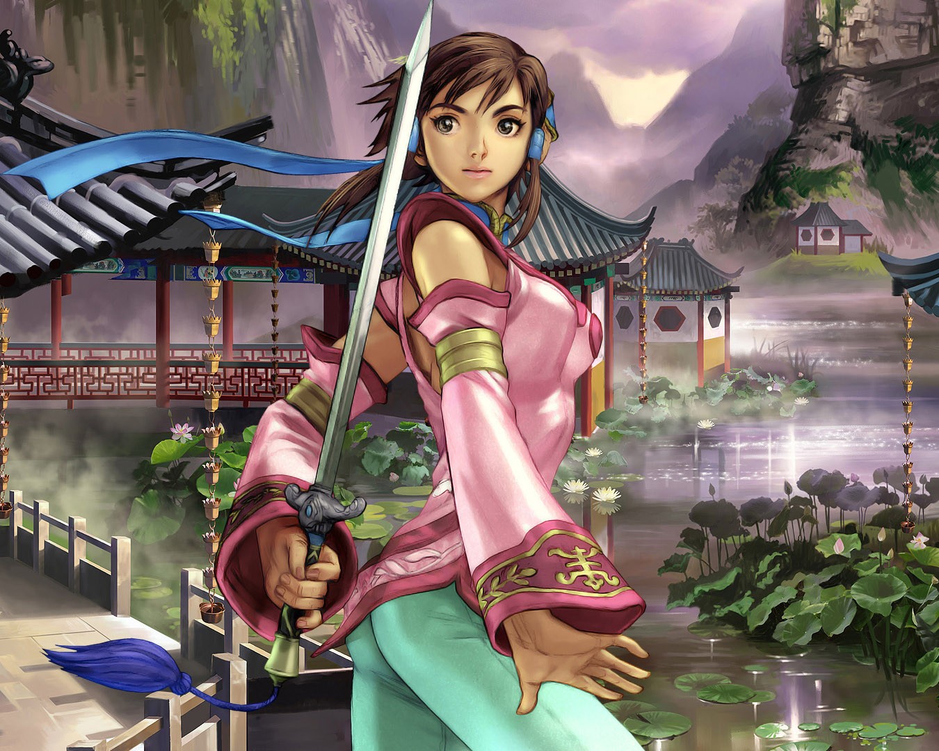 Beautiful Video Games Character- WallpaperUse