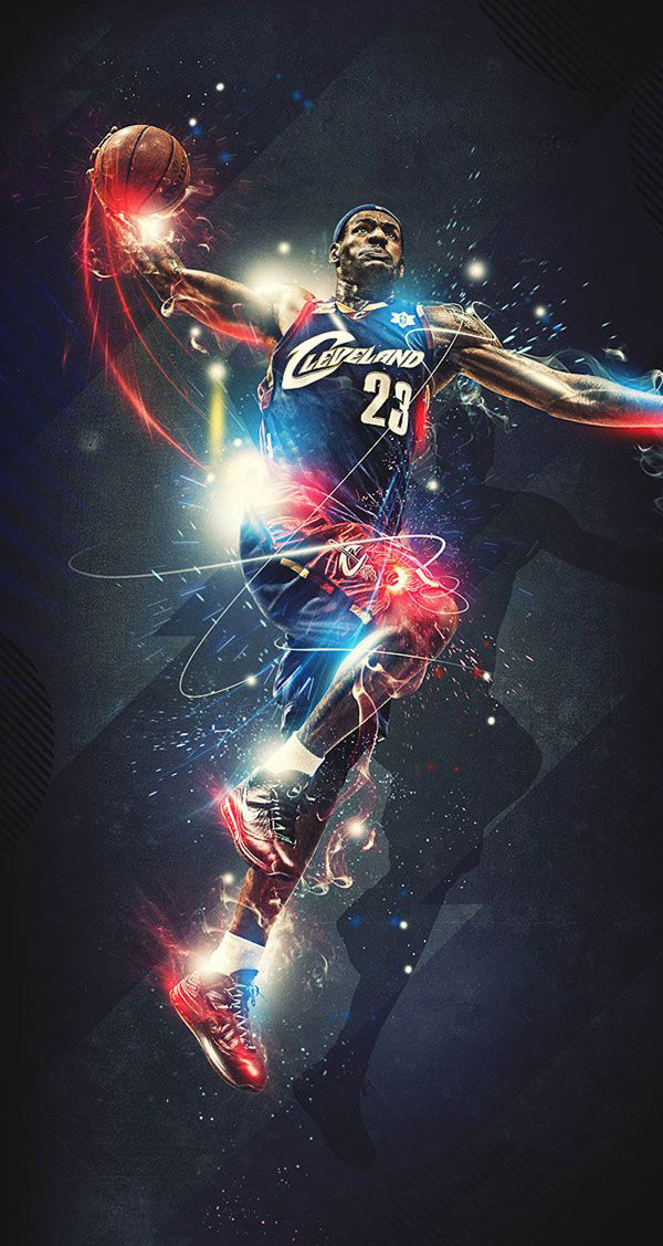 Theme Of Lebron James For Phones - Basketball Photo Manipulation ...