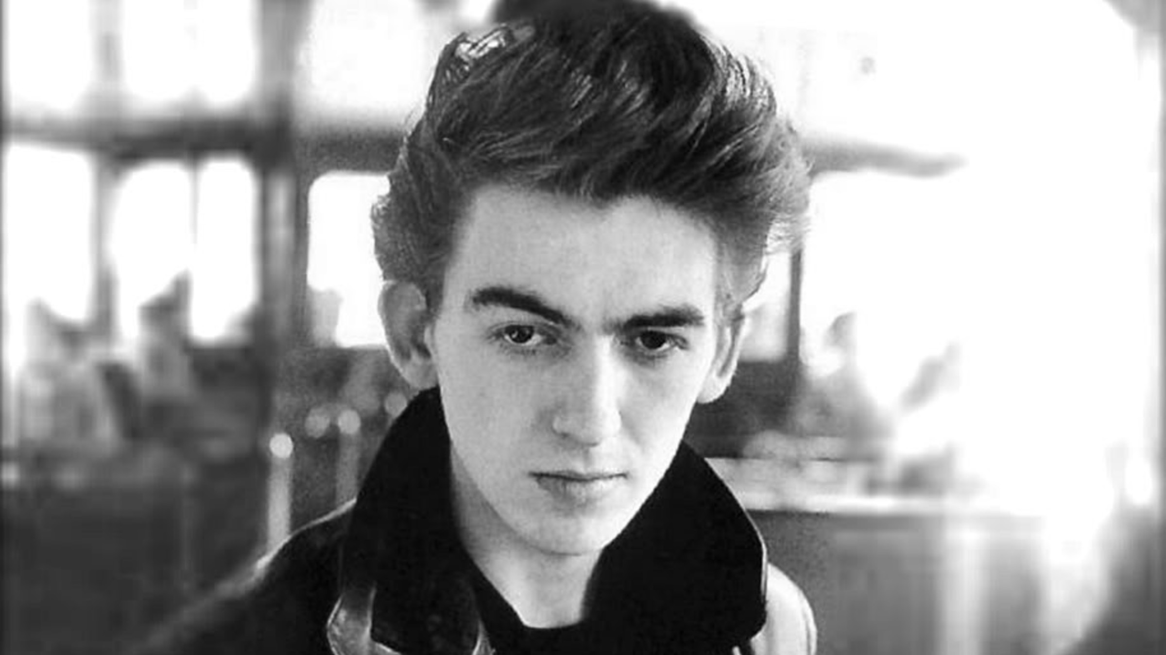 George Harrison Leather Jacket- WallpaperUse