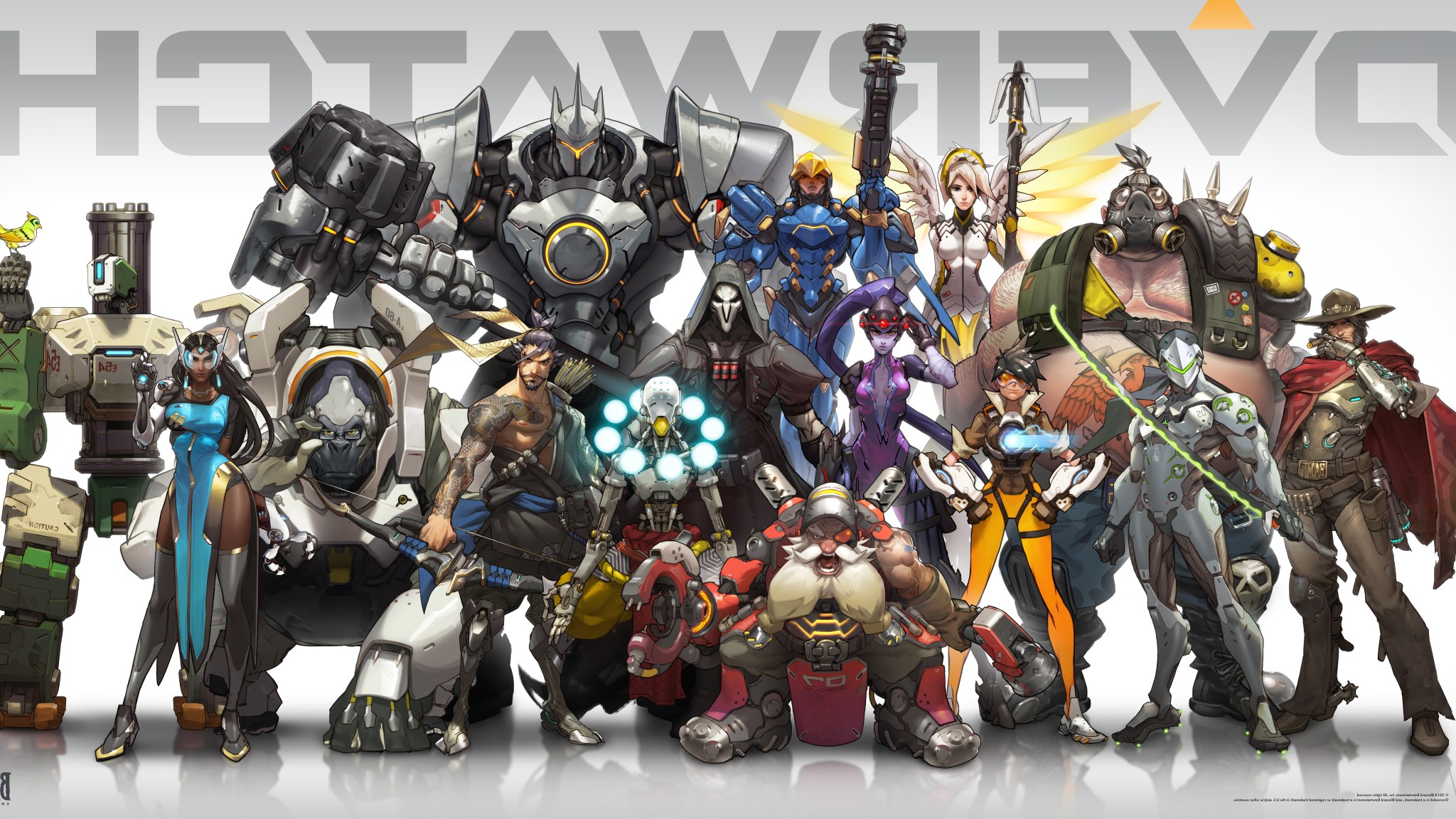 Overwatch Characters Wallpaper- WallpaperUse