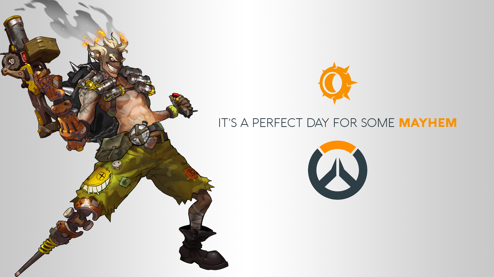 overwatch junkrat wallpaper,action figure,animation,fictional character ...