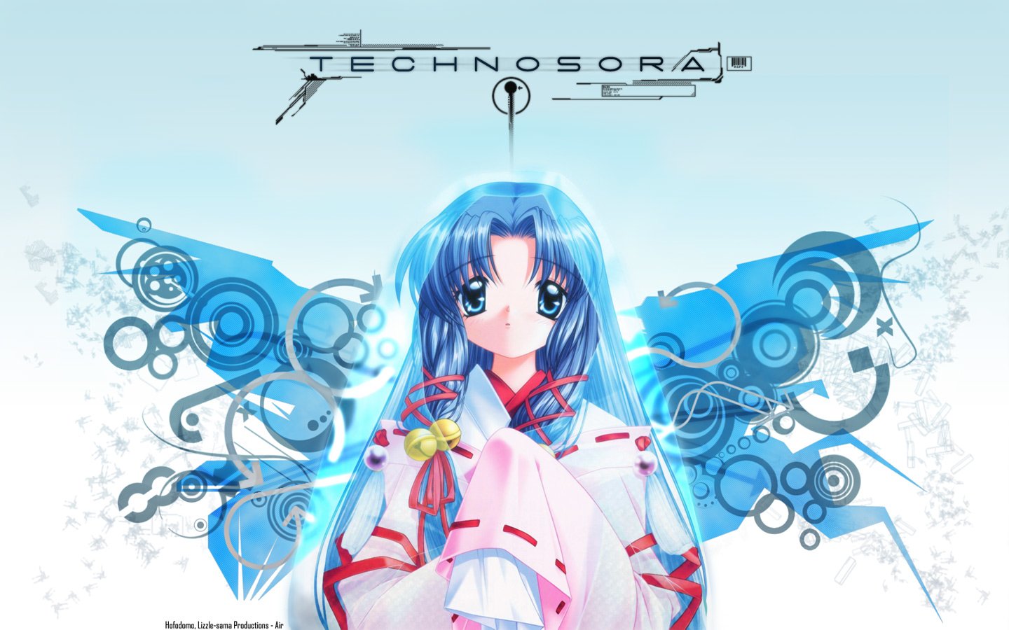 Techno Anime - Air Tv Kanna- WallpaperUse