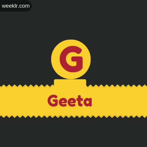 Stylish Geeta Logo Images - Circle- WallpaperUse