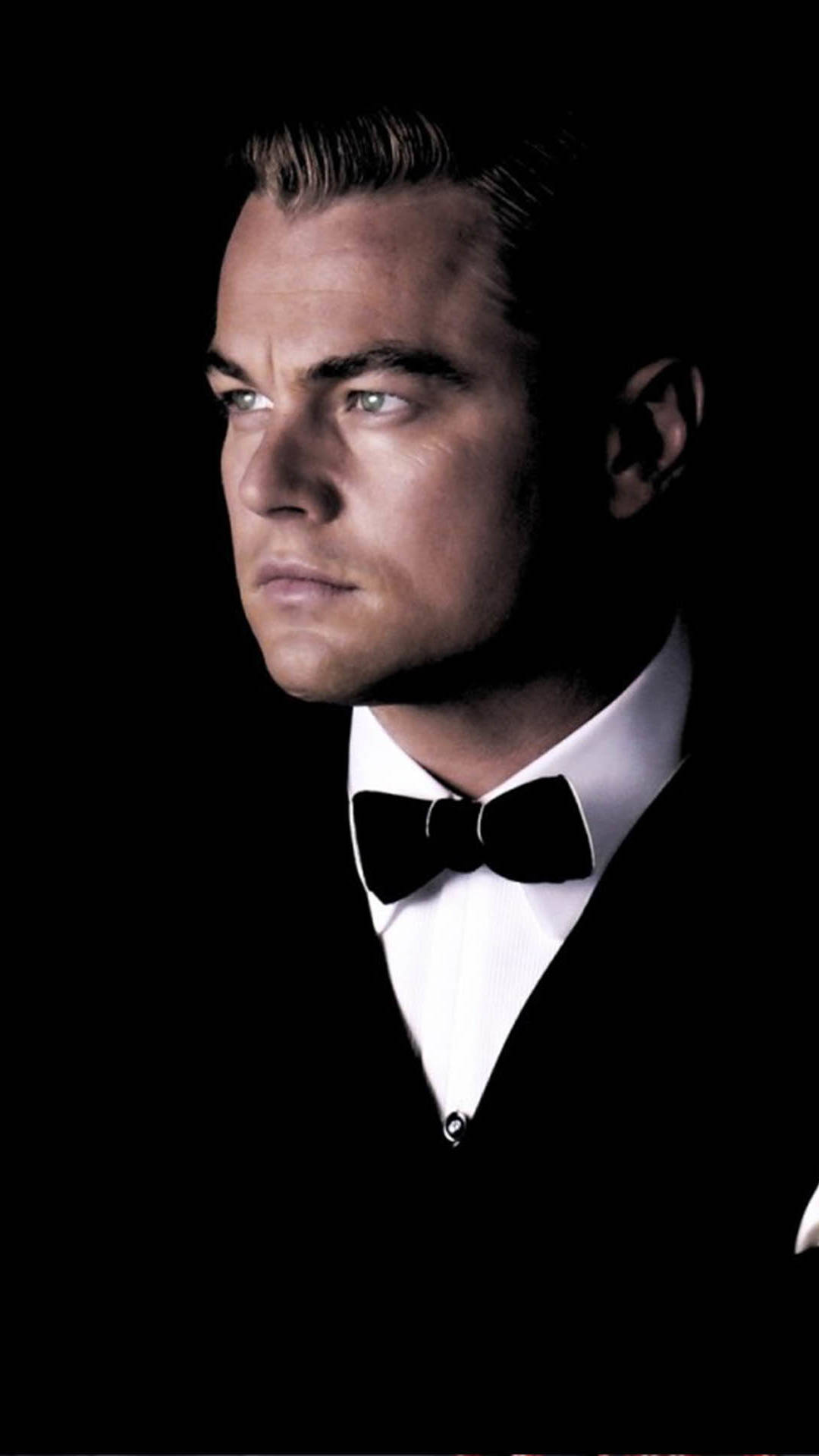 leonardo dicaprio iphone wallpaper,chin,forehead,bow tie,eyebrow,nose ...