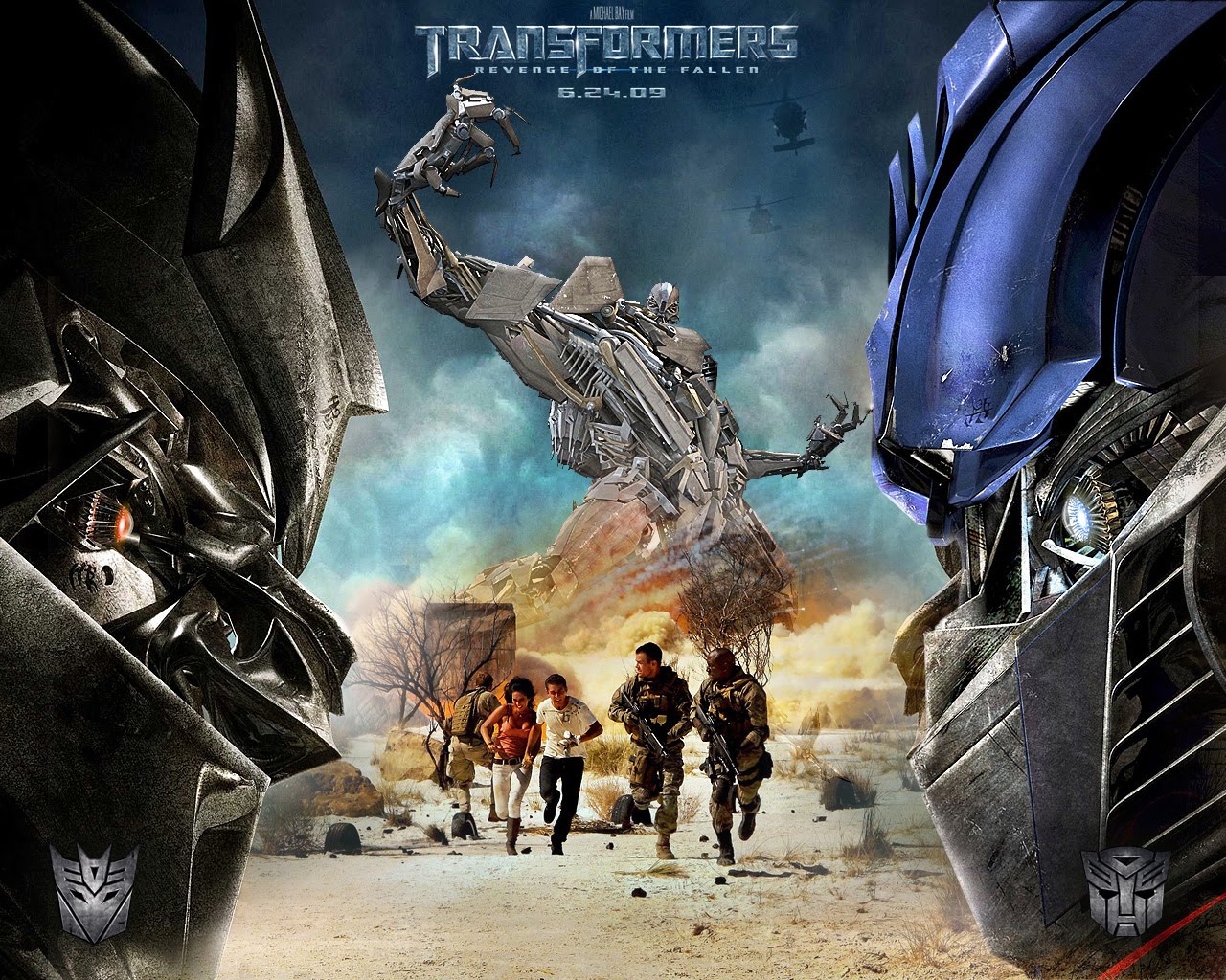 Transformers Wallpaper - Transformers 2007 Movie Poster- WallpaperUse