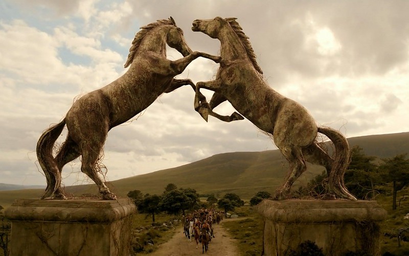 Horses Statues Game Of Thrones Khal Drogo Dothraki- WallpaperUse