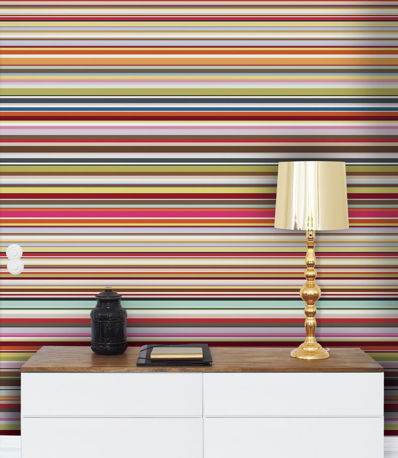 multi coloured striped wallpaper,wall,window covering,wallpaper,orange ...