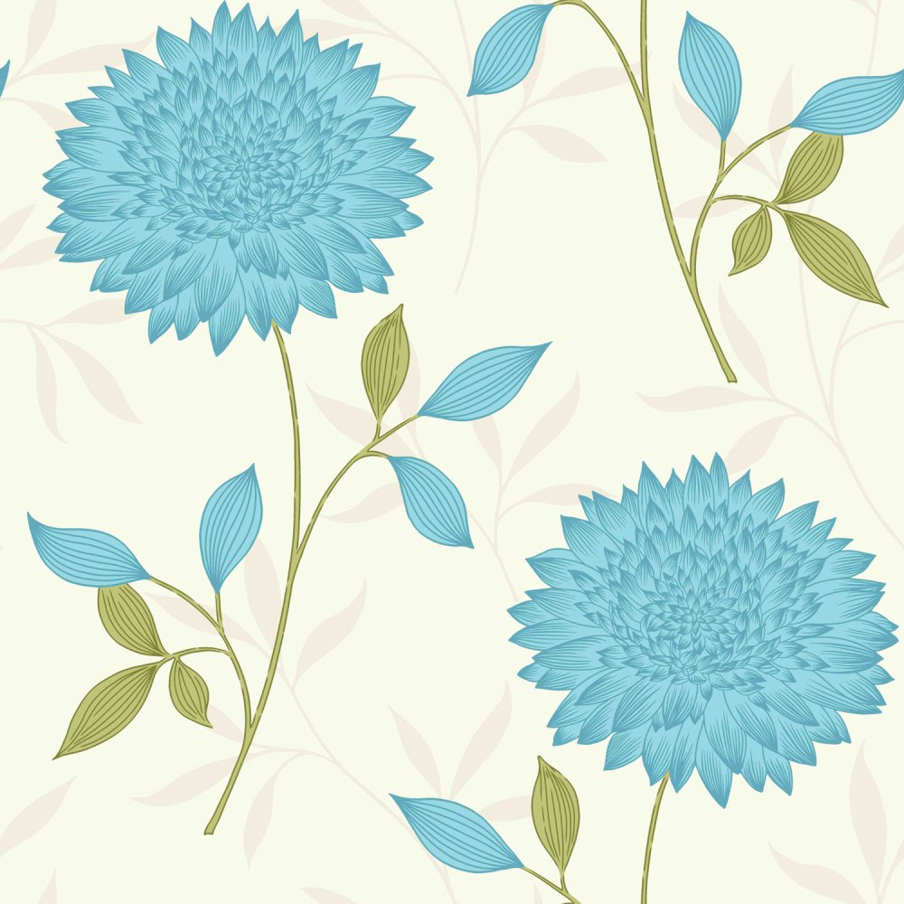teal flower wallpaper,flower,teal,plant,yellow,botany (#482896 ...