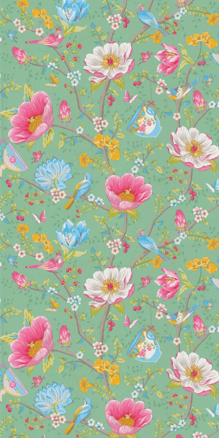 chinese wallpaper designs,pink,wildflower,pattern,flower,textile ...