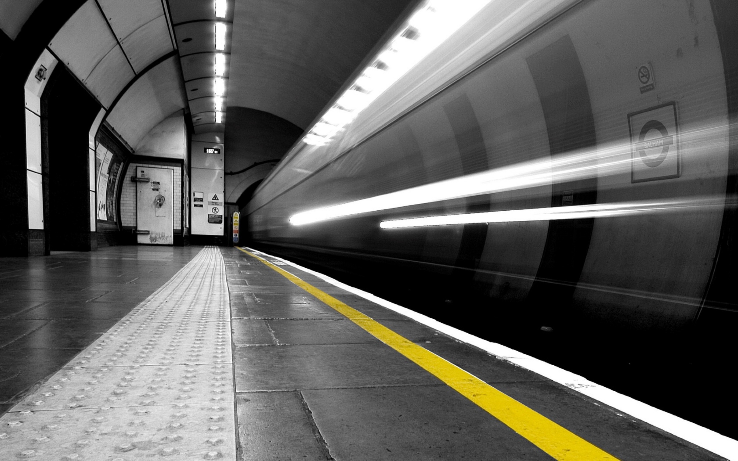 Photography Underground Leading Lines- WallpaperUse