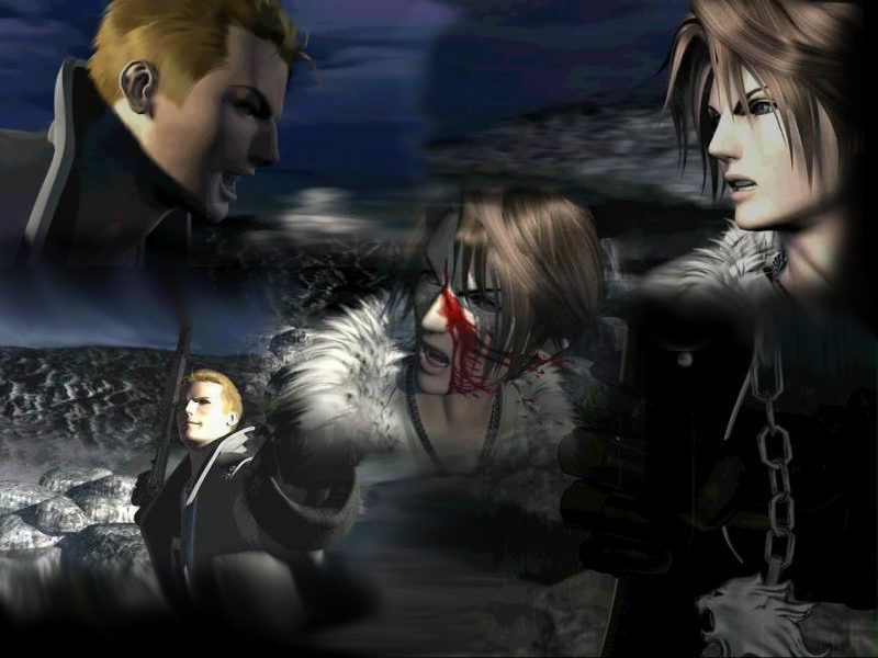 Ff8 - Final Fantasy 8 Seifer And Squall- WallpaperUse