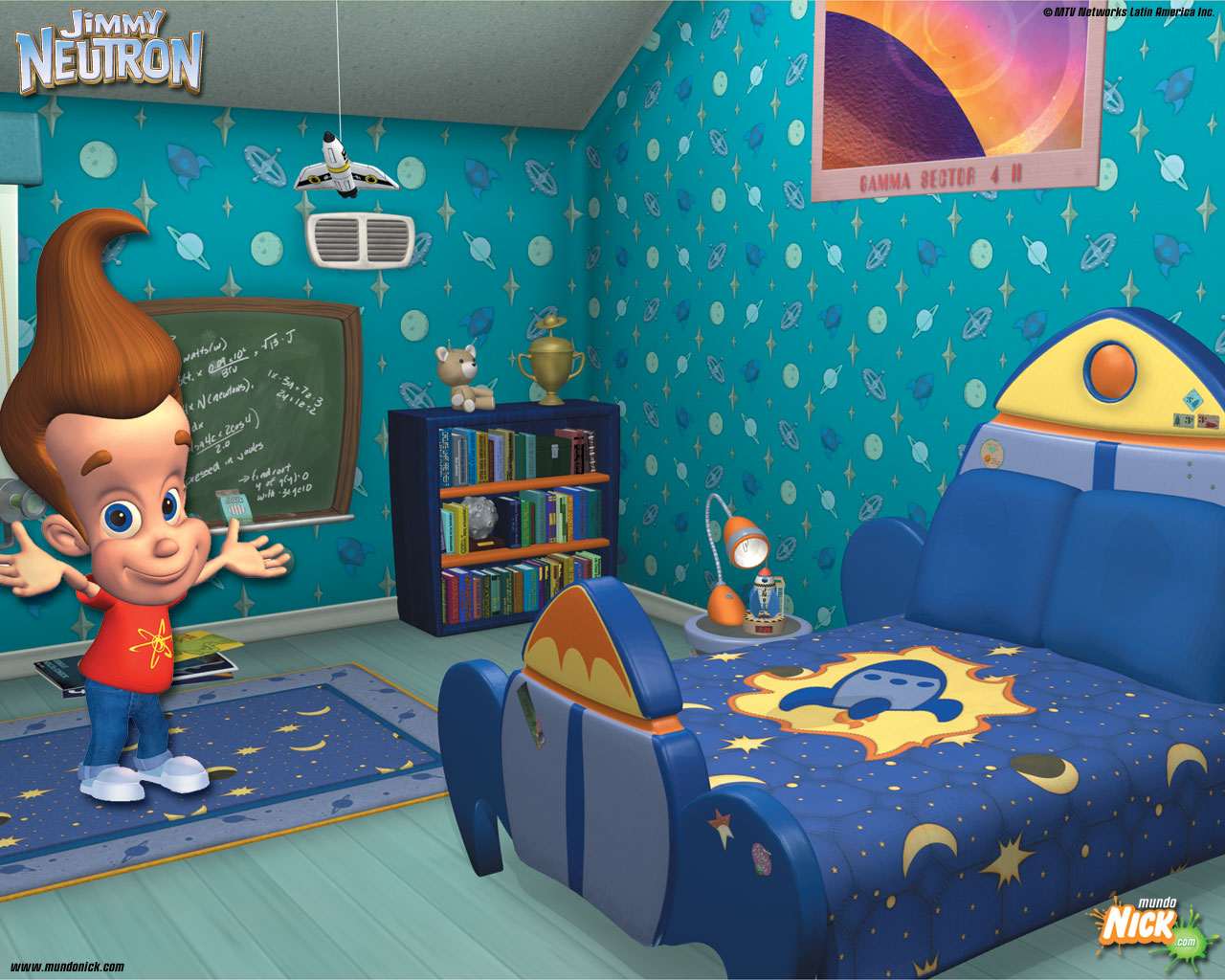 Jimmy Neutron Jimmy Room- WallpaperUse