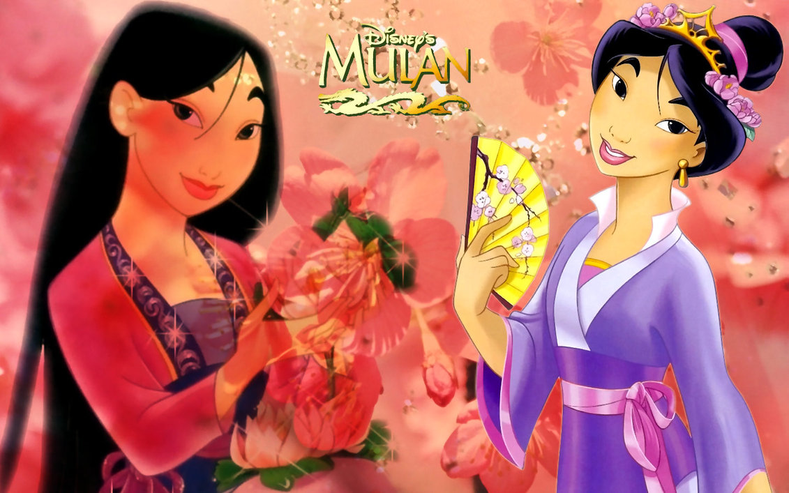 Disney Princess Mulan Picture With Name- WallpaperUse